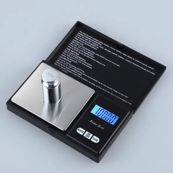 Mini Pocket Digital Jewelry Scale 0.01g To 200g Precision Weighing With ...
