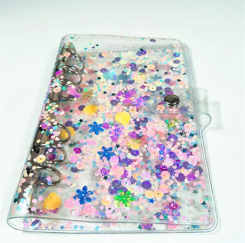 Wholesale Colorful Rainbow Circular Ring Binder PVC Notebook Cover ...