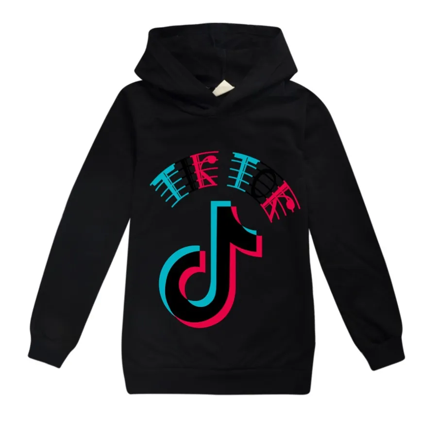Nouveau TikTok Enfants À Manches Longues Sweats À Capuche Garçon/Fille ...