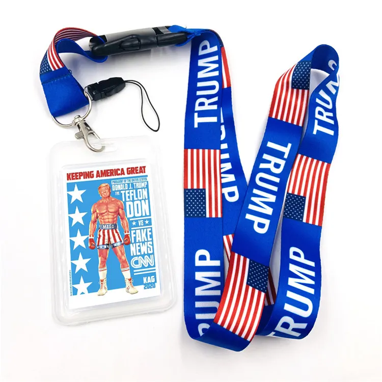 Donald TRUMP Biden USA Removable Flag Of The United States Chains Badge ...