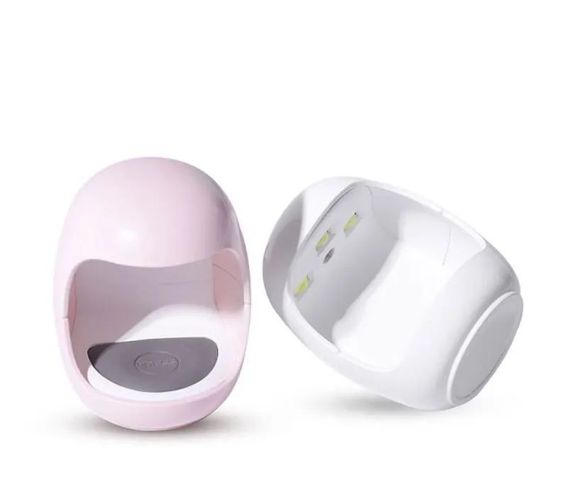 Mini UV LED Nail Lamp Portable Gel Nail Polish Dryer For Home & Travel ...