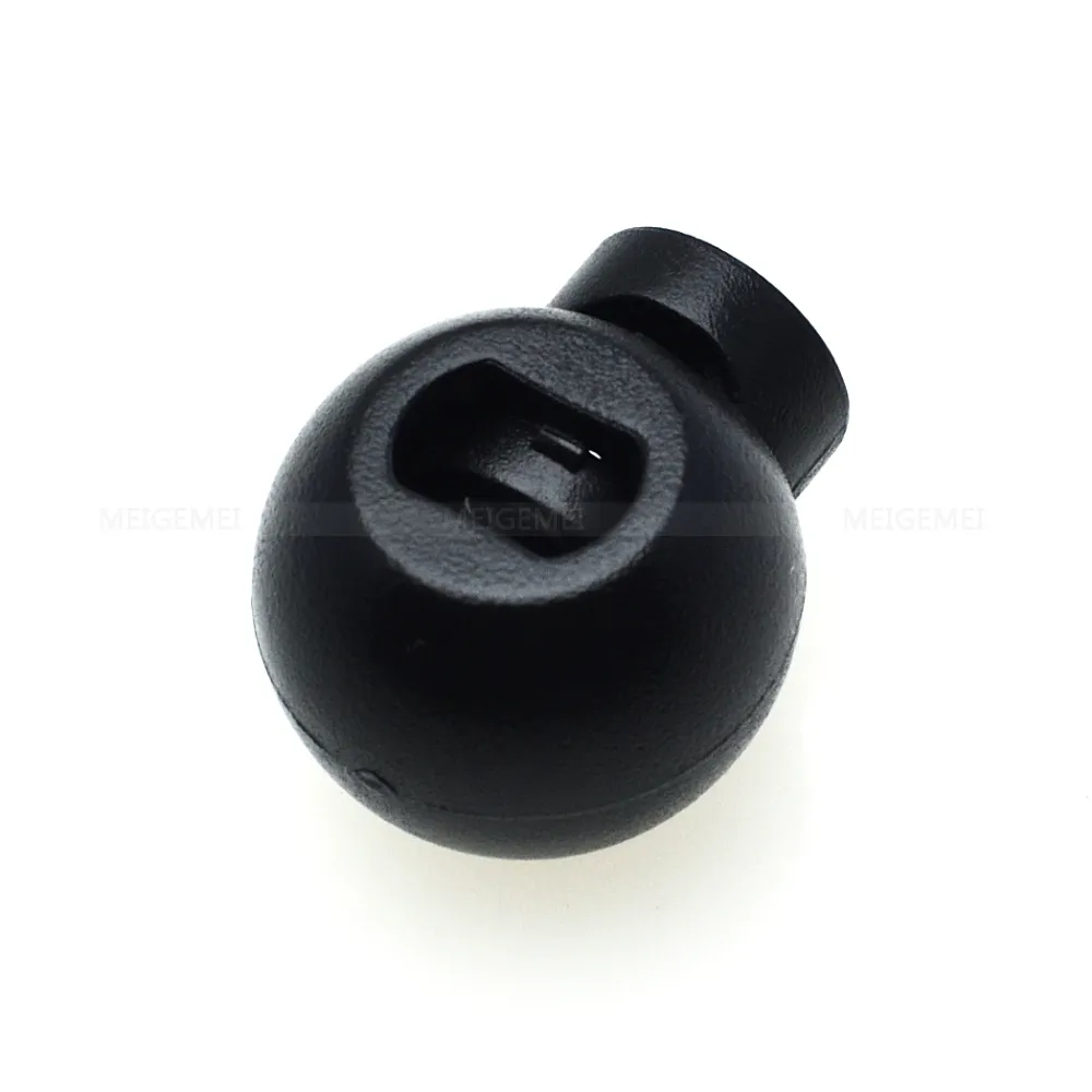 DHgate.com:200-Pack 17mm Black Round Ball Toggle Stoppers | Heavy-Duty ...