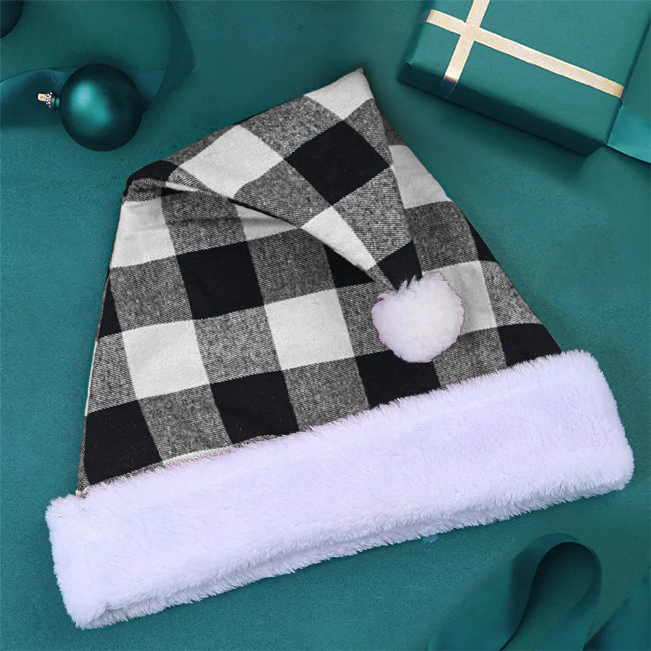 Chapeau De Père Noël Rouge En Peluche Ultra Doux, Chapeaux De Cosplay ...