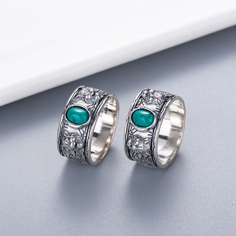 Enamel Animal Rings Silver Plated Unisex Fashion... From Wozhuanqian168 ...