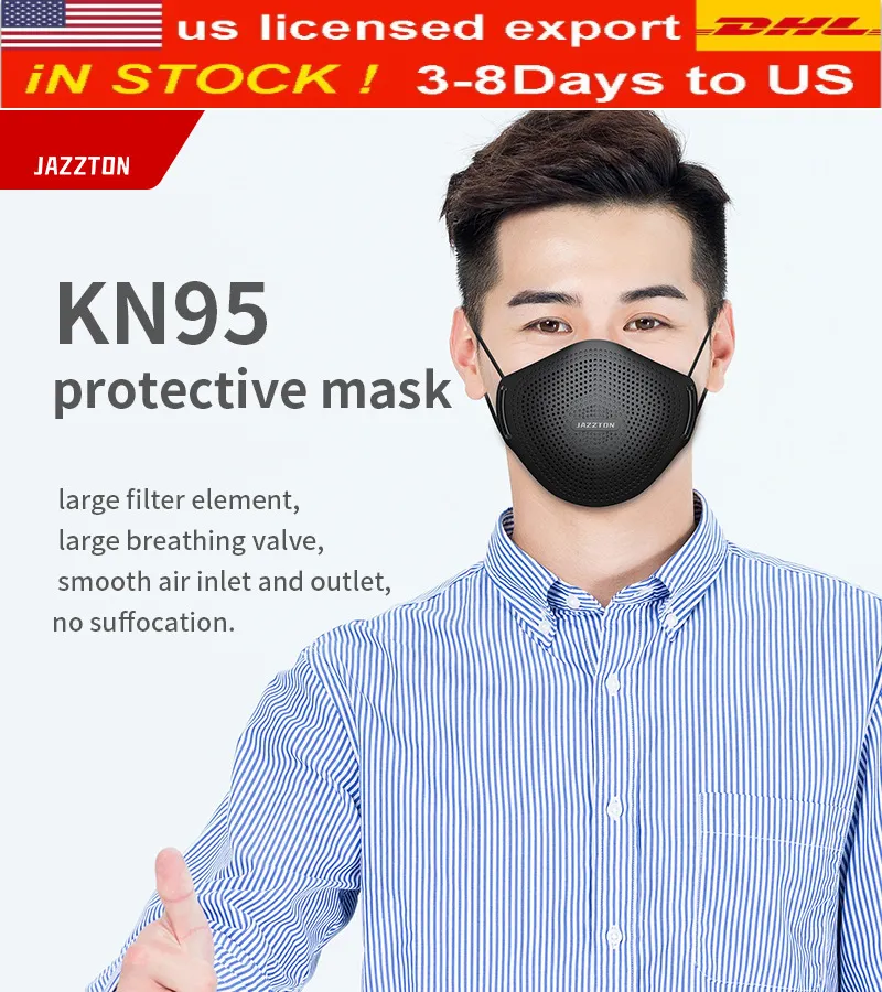 In Stock!Free DHL to UE 3-7 days!JAZZTON KN95 Protective mask ...