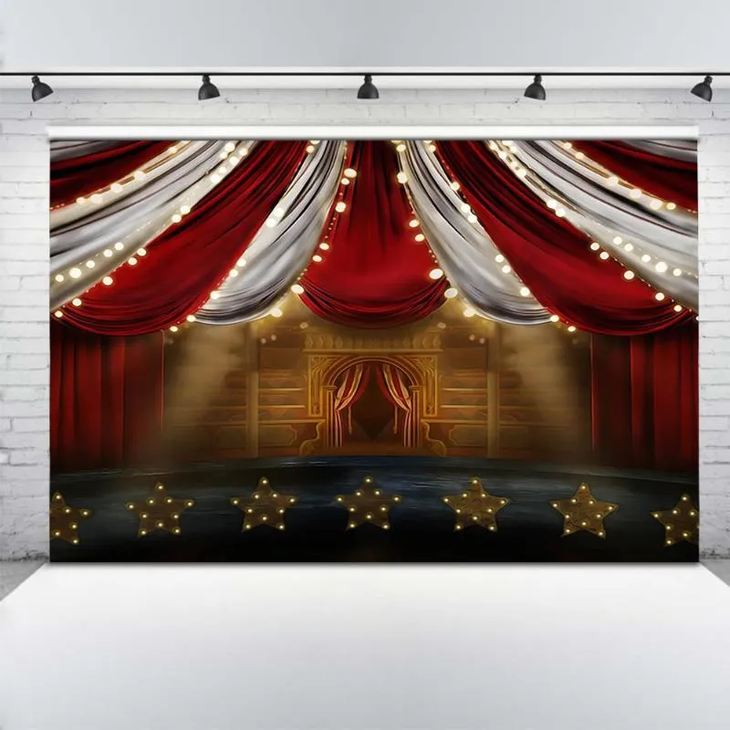 Circus Stage Background