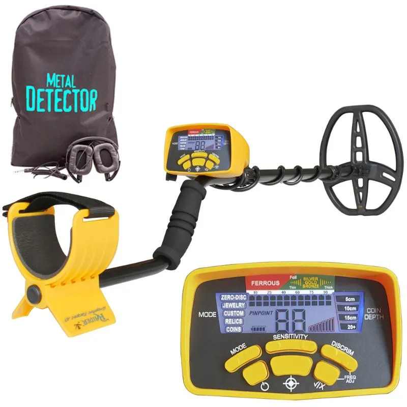 Metal Detector MD-6450: High Sensitivity Gold Nugget Digger, Scanner ...
