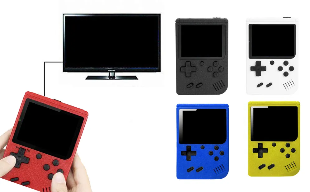 DHgate.com:Mini Retro Handheld Color LCD Game Player with 400 Classic ...