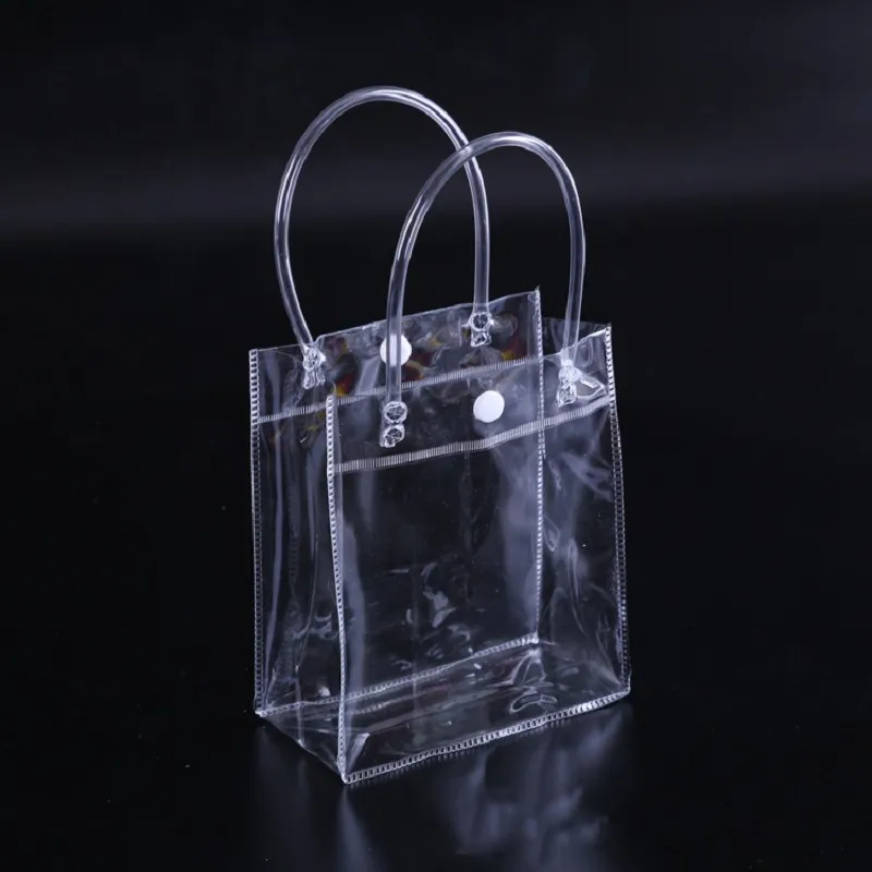 Wholesale Customizable PVC Clear Handbag Gift Bag For... From Homelab ...