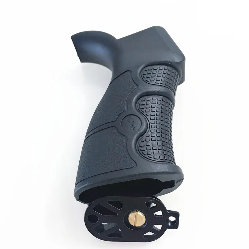 Tactical Polymer With Metal Base Plate Motor Grip De/Black Enhanced ...
