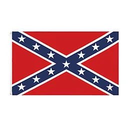 JOHNIN 3x5Fts Confederate Rebel Union Jack Flag Dixie USA Civil War Of ...