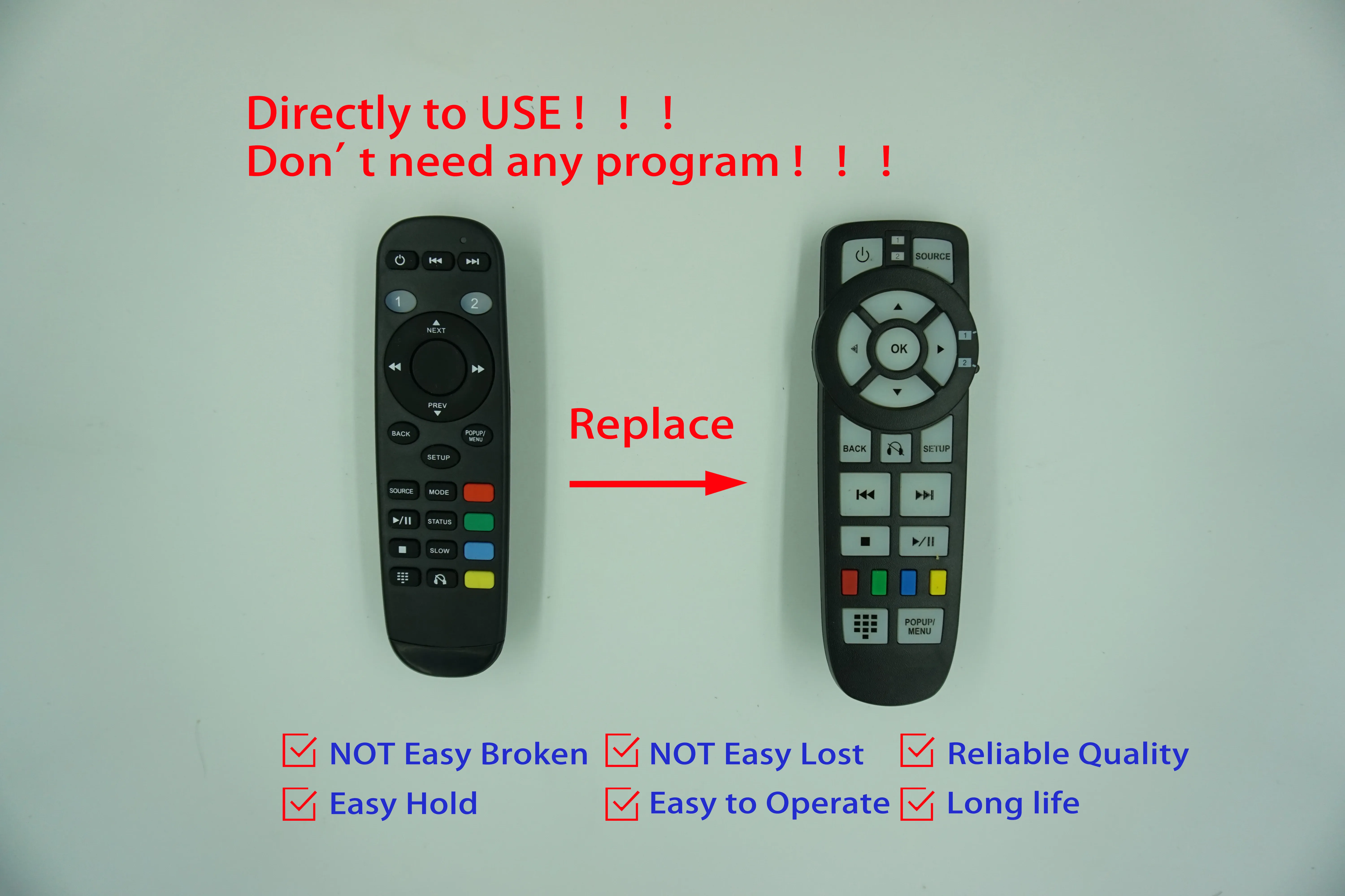 Universal Car Radio Remote Control Replacement Audio Control For In Car ...