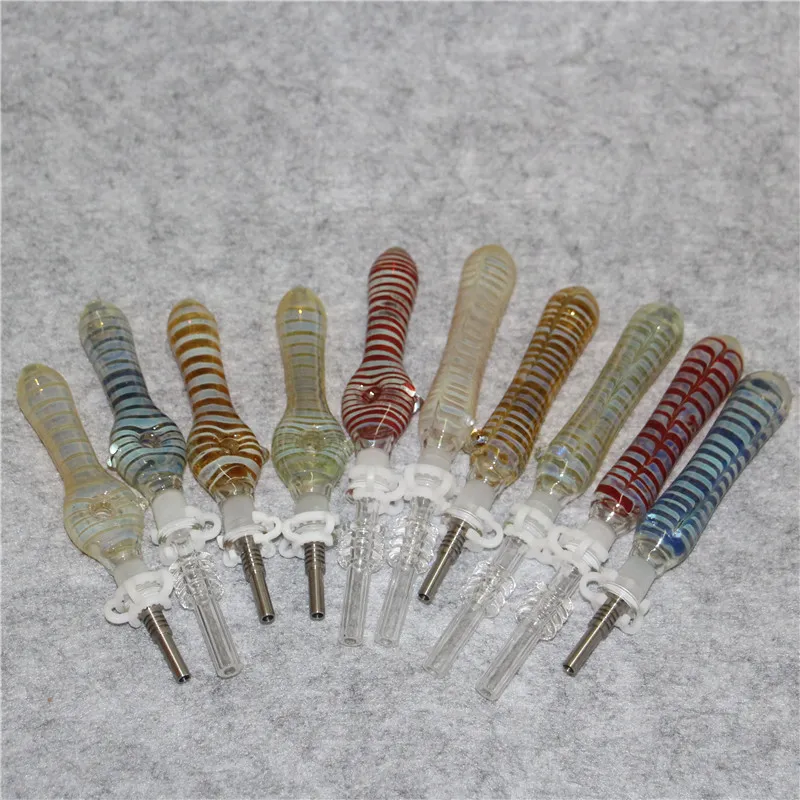 Wholesale Mini Nectar Pipe Kit With 10mm Dab Straw, Oil Rigs, Glass ...