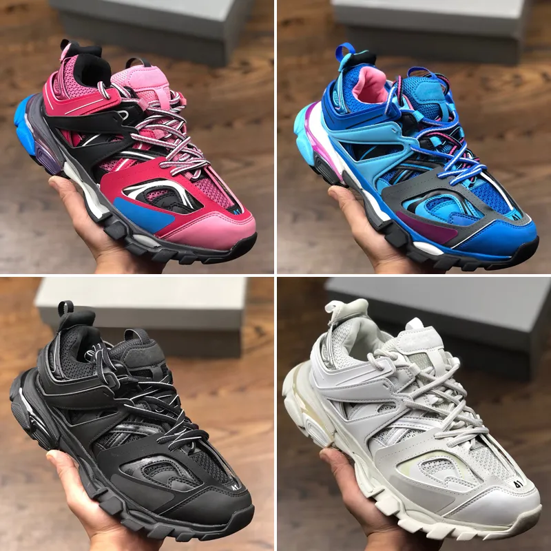 Triple 3.0 Running Shoes 3M Black White Grey Blue Triple S Tess Gomma ...