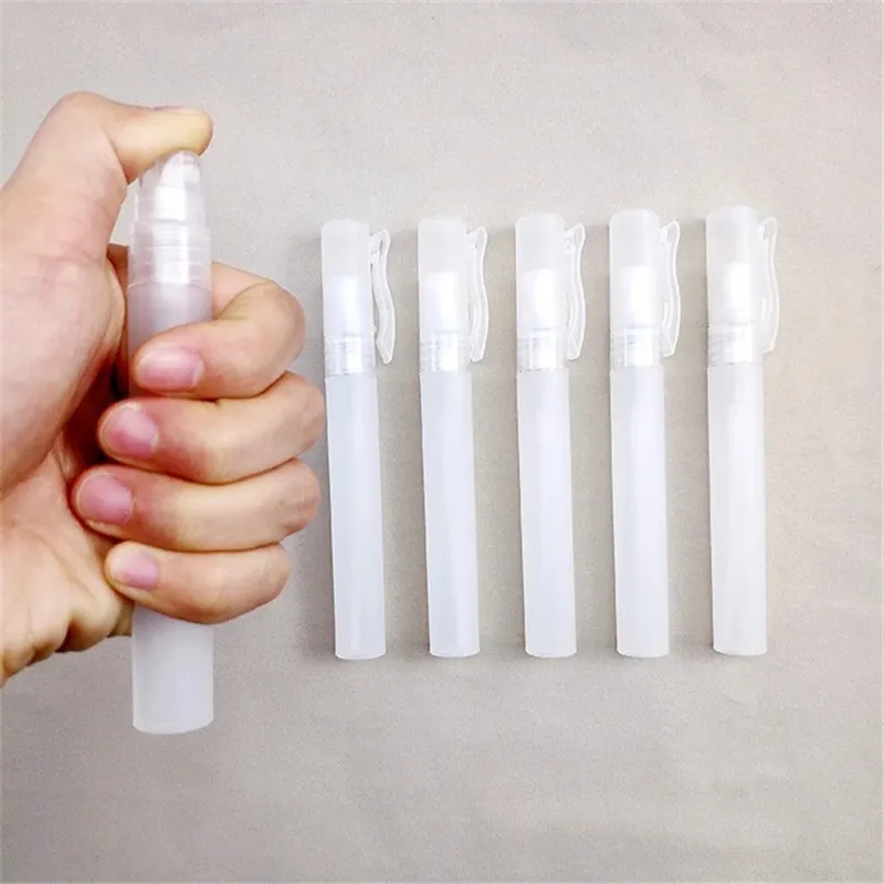 10ML Transparent PP Plastic Clip Mini Perfume Bottles Spray Pen With ...