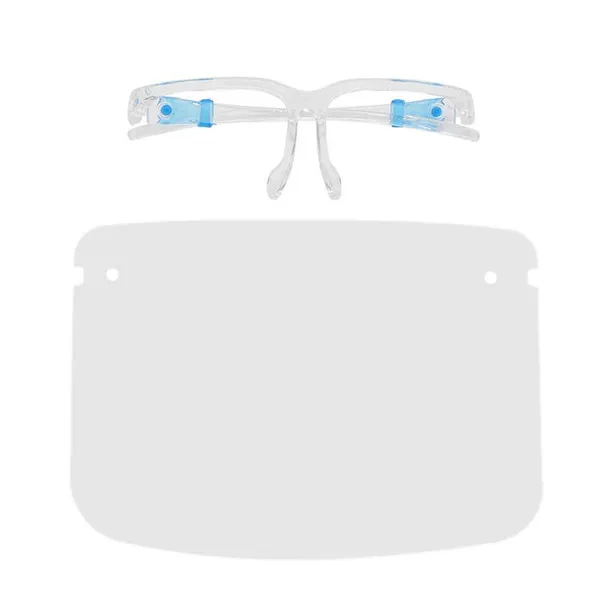Wholesale Pin Clear Frame Reusable Goggle Face Visor Transparent Anti ...