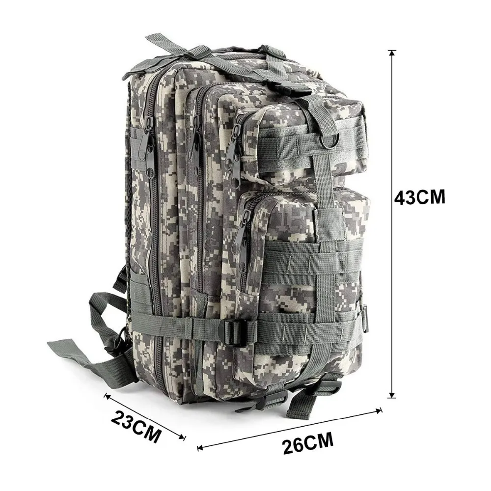 28L Waterproof Military Tactical Rucksack Backpack 1000D Nylon Army ...