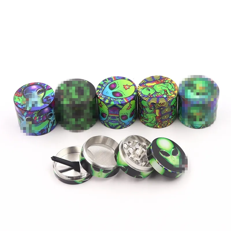 Aliens Pattern Filter Tobacco Grind Spice Mill Grinder Site Crusher ...