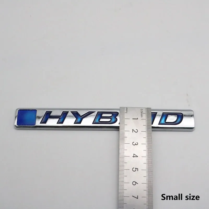 HYBRID Emblem Vinyl Name Stickers Car Body Decoration Nameplate Auto ...