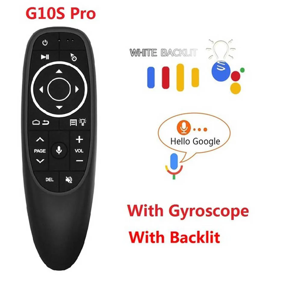 DHgate.com:Pro G10S Voice Remote Control 2024, 2.4G Wireless Keyboard ...