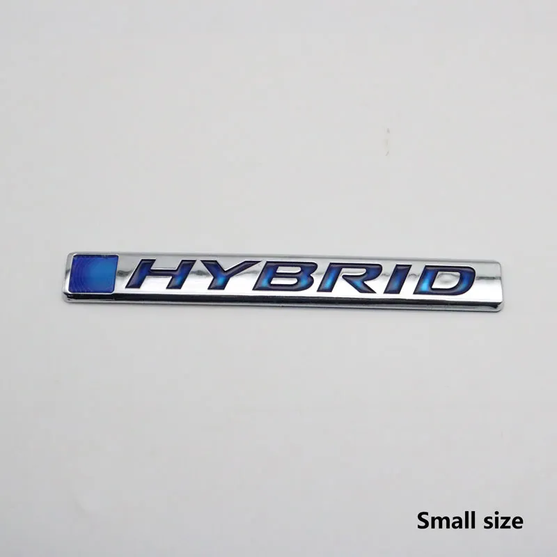 HYBRID Emblem Vinyl Name Stickers Car Body Decoration Nameplate Auto ...