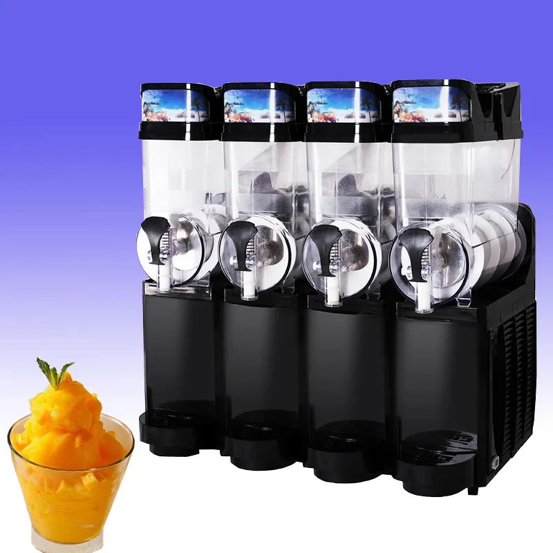 Commercial Ice Cream Maker Machine Four Cylinder Frozen Drink Machine ...
