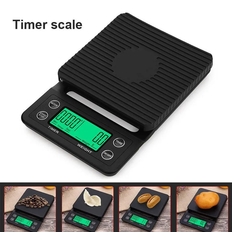 DHgate.com:3kg 5kg 0.1g LCD Digital Coffee Scale, Portable Mini Balance ...