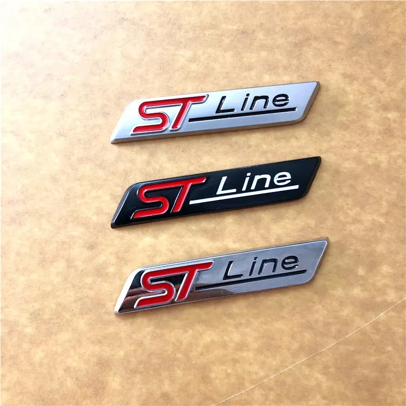 Metal STline Car Emblem Badge 3D Sticker For Ford... From Qinqqchen, $1 ...