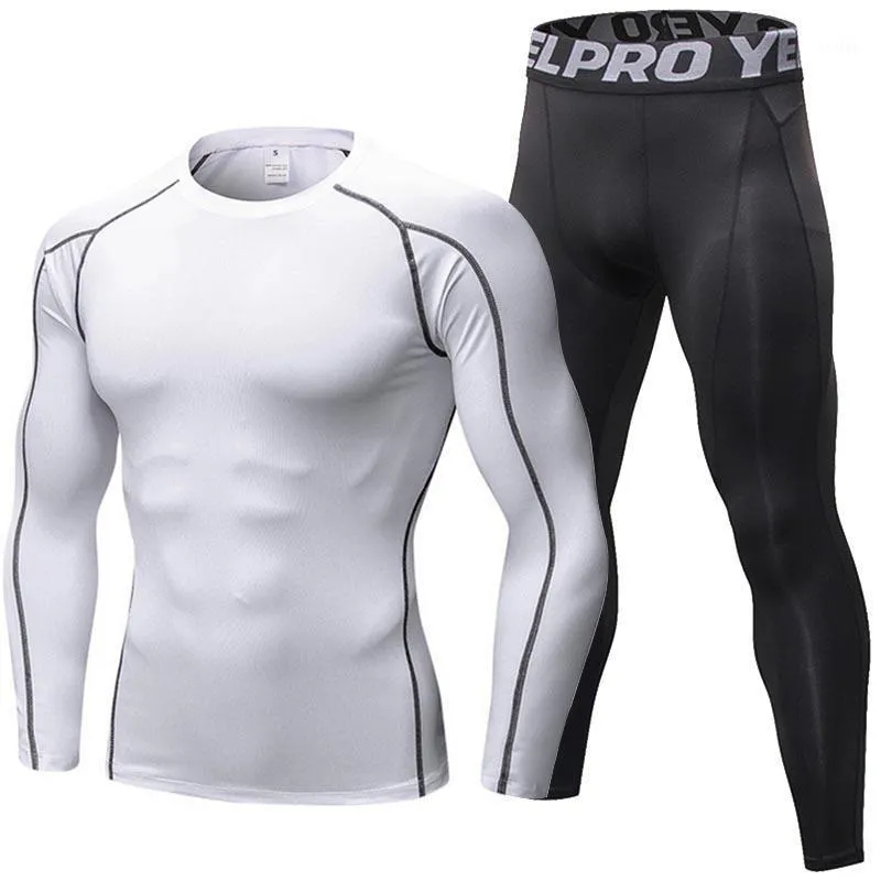 DHgate.com:Mens 2-Piece Quick Dry Compression Suit Set, Sport Pants ...