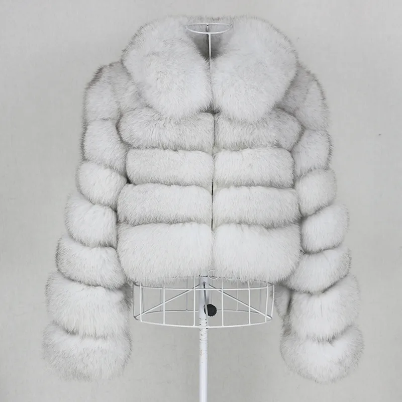 DHgate.com:2024 Luxury Genuine Fur Coat | Natural Fox Fur Jacket for Women | Warm Winter ...