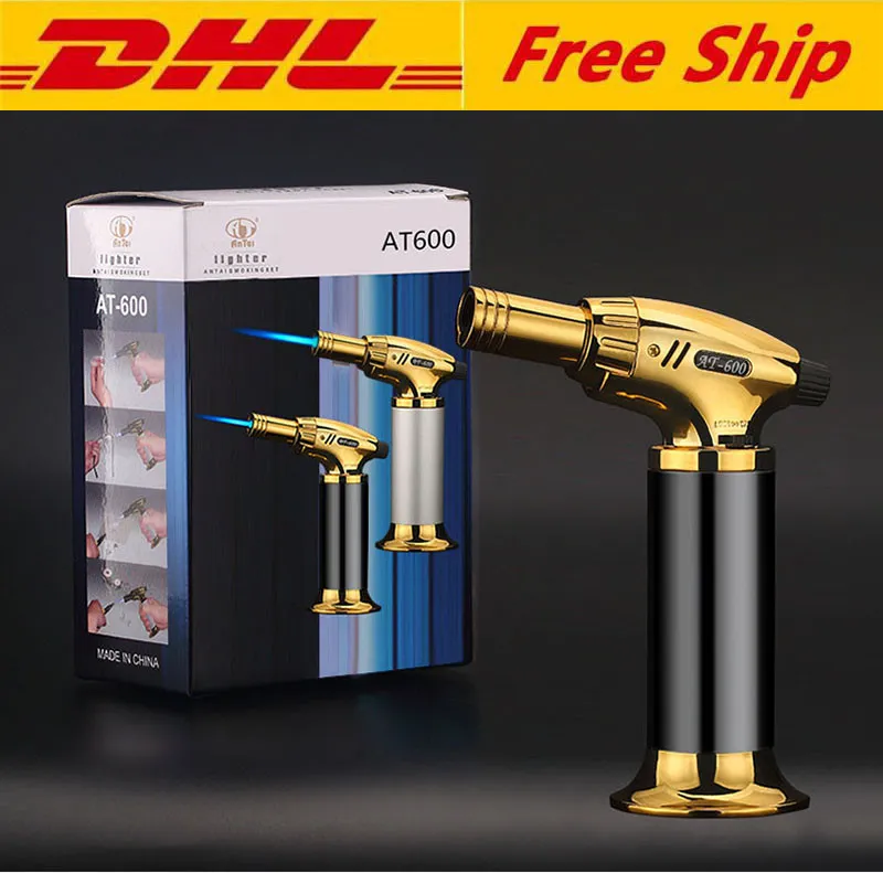 DHL Free 1300°C Jet Butane Torch Lighter Windproof Micro Butane Torch ...
