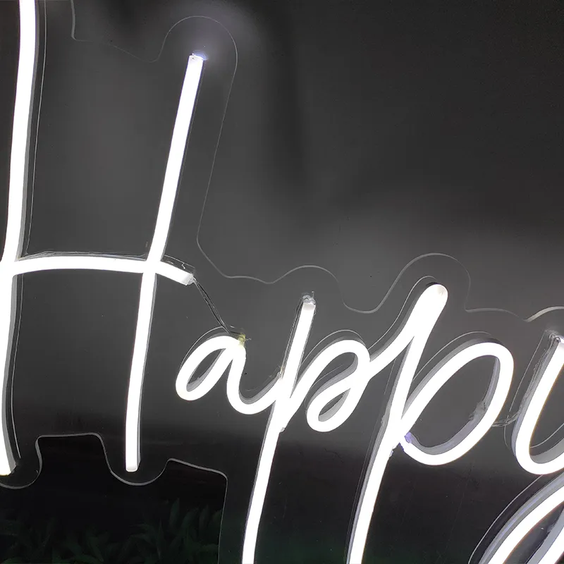 DHgate.com:Customizable Happy Birthday LED Neon Light Sign, Wall Decor ...