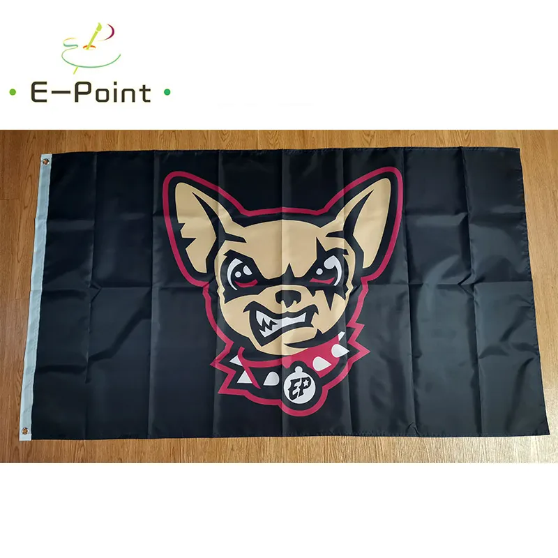 El Paso Chihuahuas Flag 3x5 Ft 90x150 Cm Polyester Baseball Banner For ...