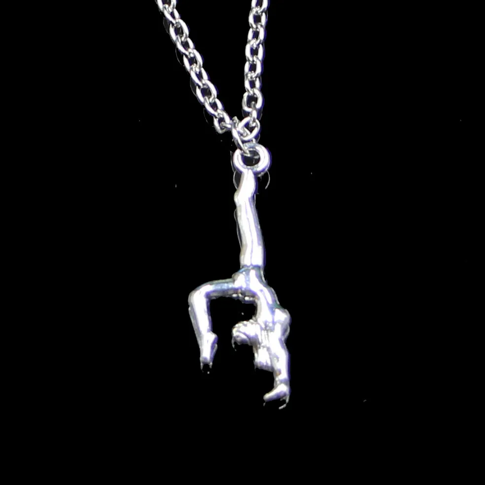 30*11mm Fashion Gymnastics Sporter Trident Pendant Creative Jewelry For ...
