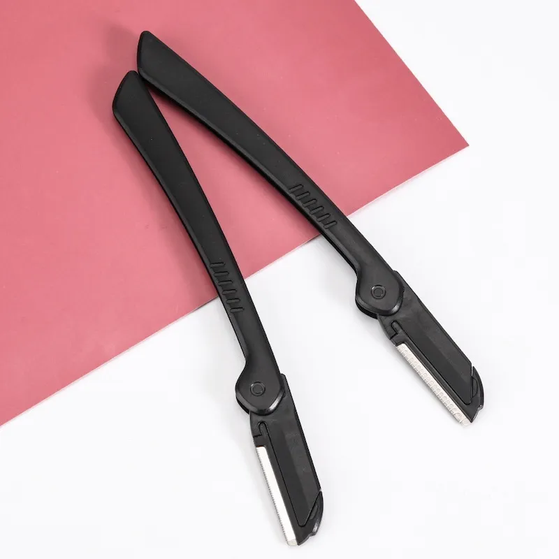 Reticulated Blade Folding Razor For Men And Women Macro Eyebrow Eyebrow ...