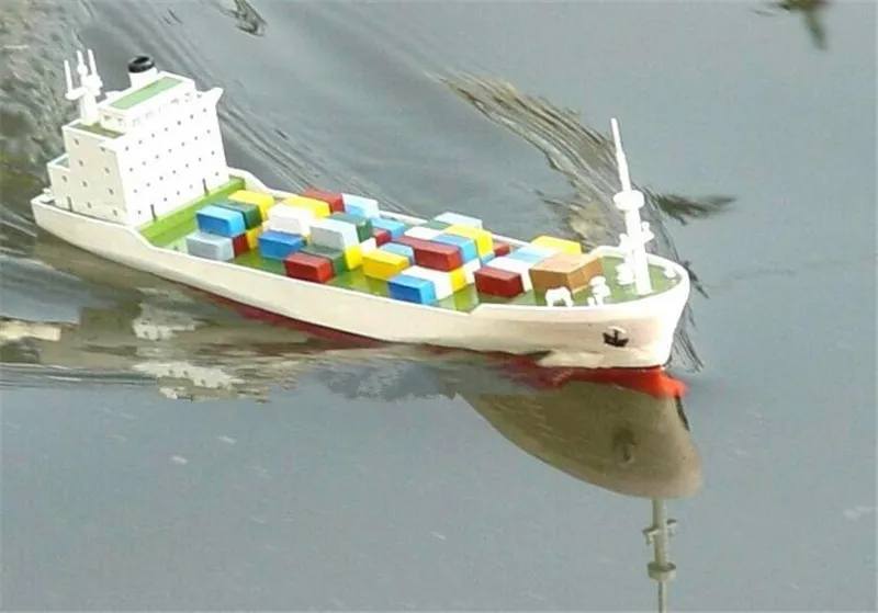 DIY Container Vessel Electric Power Ship Model Can Be In Surface ...