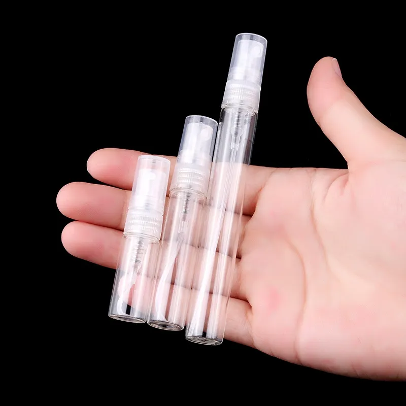 3ml 5ml 10ml Empty Refillable Fine Mist Spray Bottles: Small Plastic ...