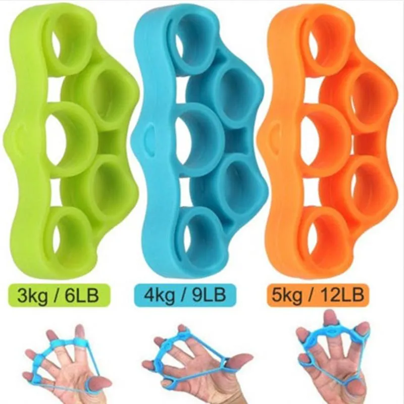 DHgate.com:Yoga Finger Band Resistance Bands Hand Stretcher Exerciser ...