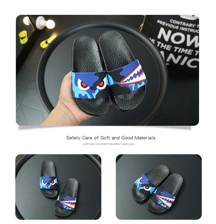 Kids Animal Slippers Drawing A Shark Cartoon Simple Steps For Kids ...