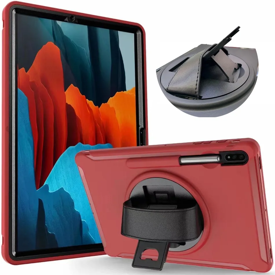 Hybrid Armor Rugged Tablet Case With Shockproof Holder For IPad Air 10. ...