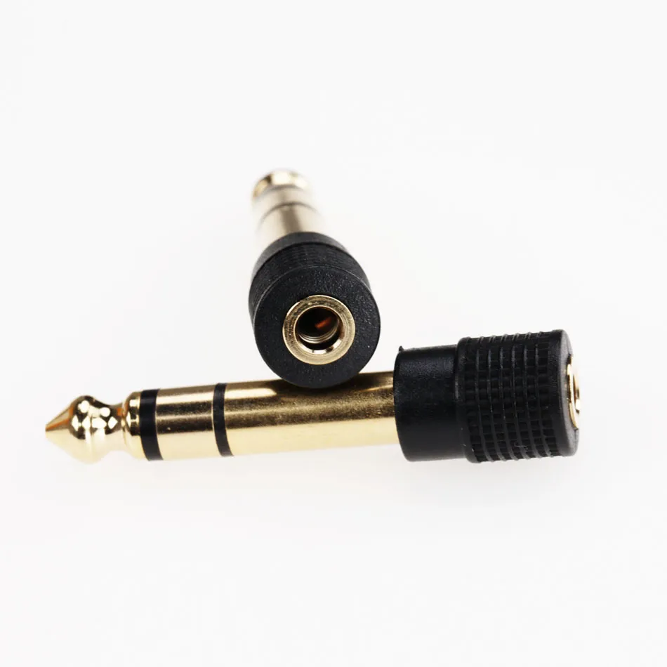 Premium 6.35mm to 3.5mm Audio Adapter - Headphone Jack Plug Converter ...
