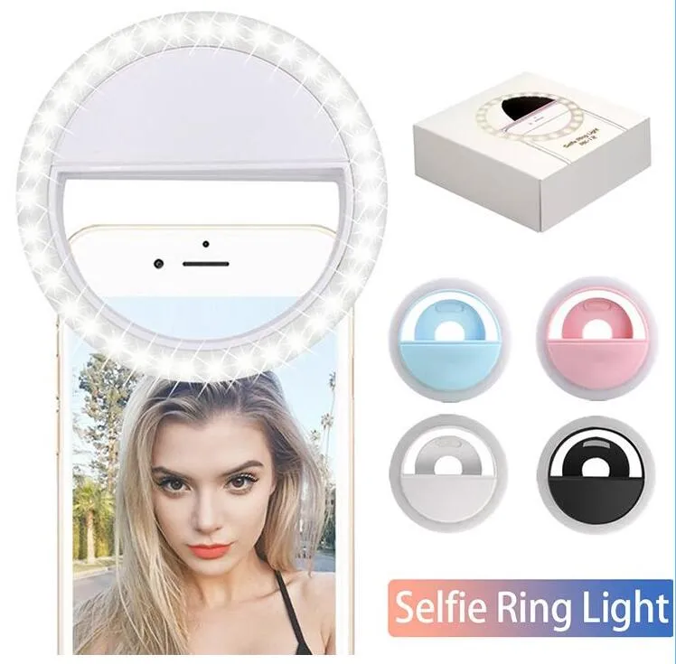 DHgate.com:Rechargeable Selfie Ring Light for Smartphones - Universal ...