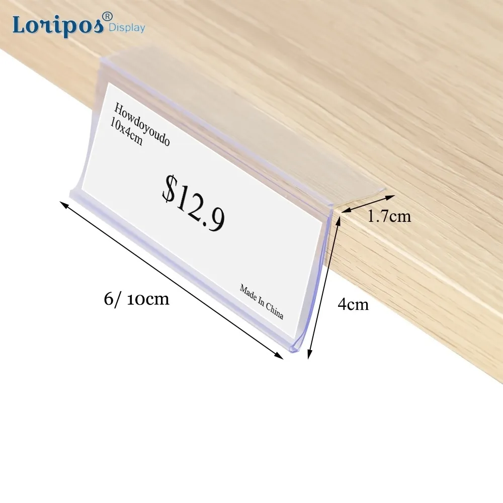 Wholesale Plastic Small Business Price Tags Label Frame Display Sticker ...