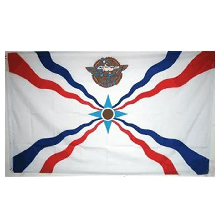 Assyrian Flag High Quality 3x5 FT National Banner 90x150cm Festival ...