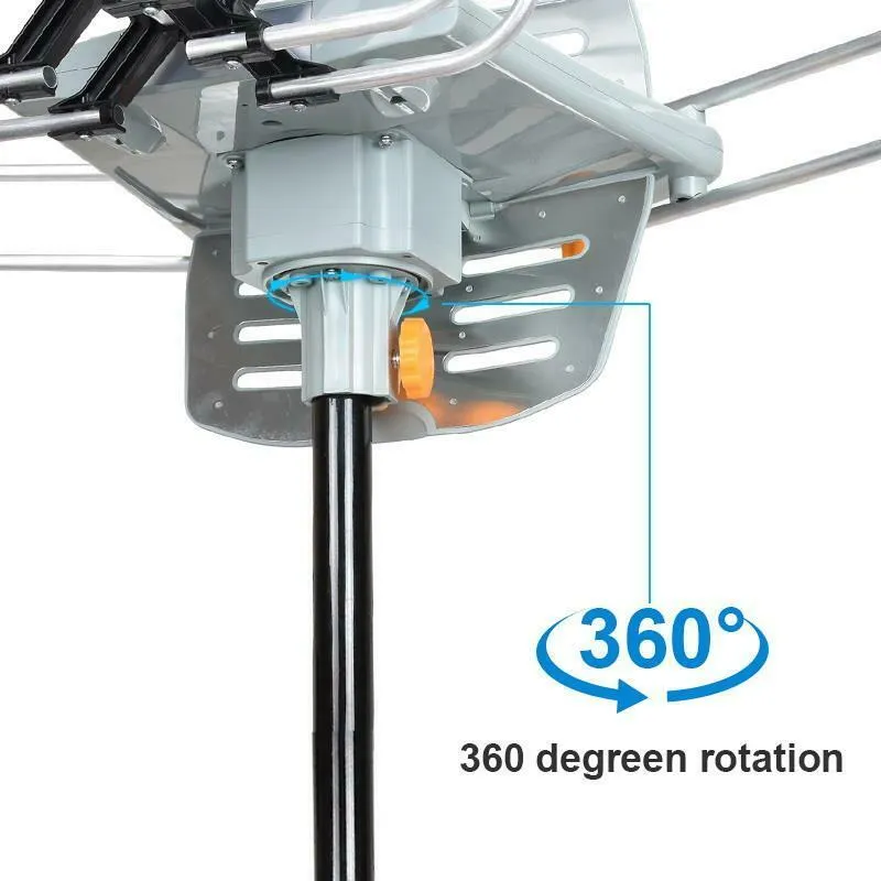 DHgate.com:360° Rotating Outdoor TV Antenna, 250 Miles Long Range ...