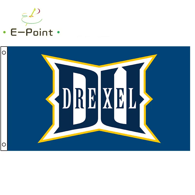 Drexel Dragons Flag Drexel Dragons Happy Holidays Banner Flag State