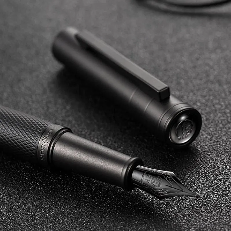 Wholesale Luxury HongDian 1850 Edc Fountain Pen With Frosted Black ...