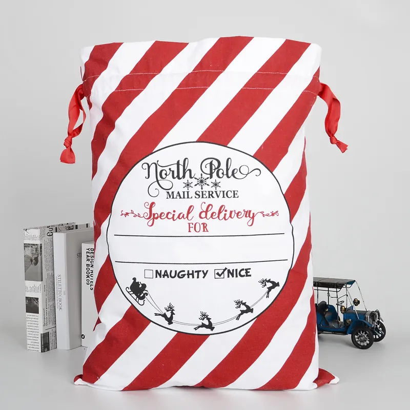 DHgate.com:Christmas Canvas Mailing Bag, 50x70cm, for Christmas Candy ...