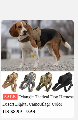 2-Handle Quick-Release Tactical Bungee Dog Leash for Military-Style ...