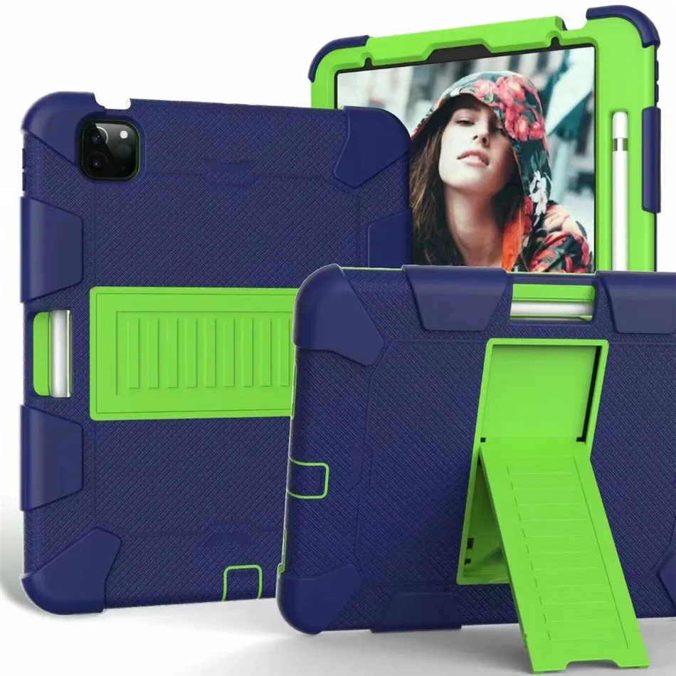 Hybrid Armor 8 Inch Tablet Case With Shockproof Holder For IPad 10.2 ...